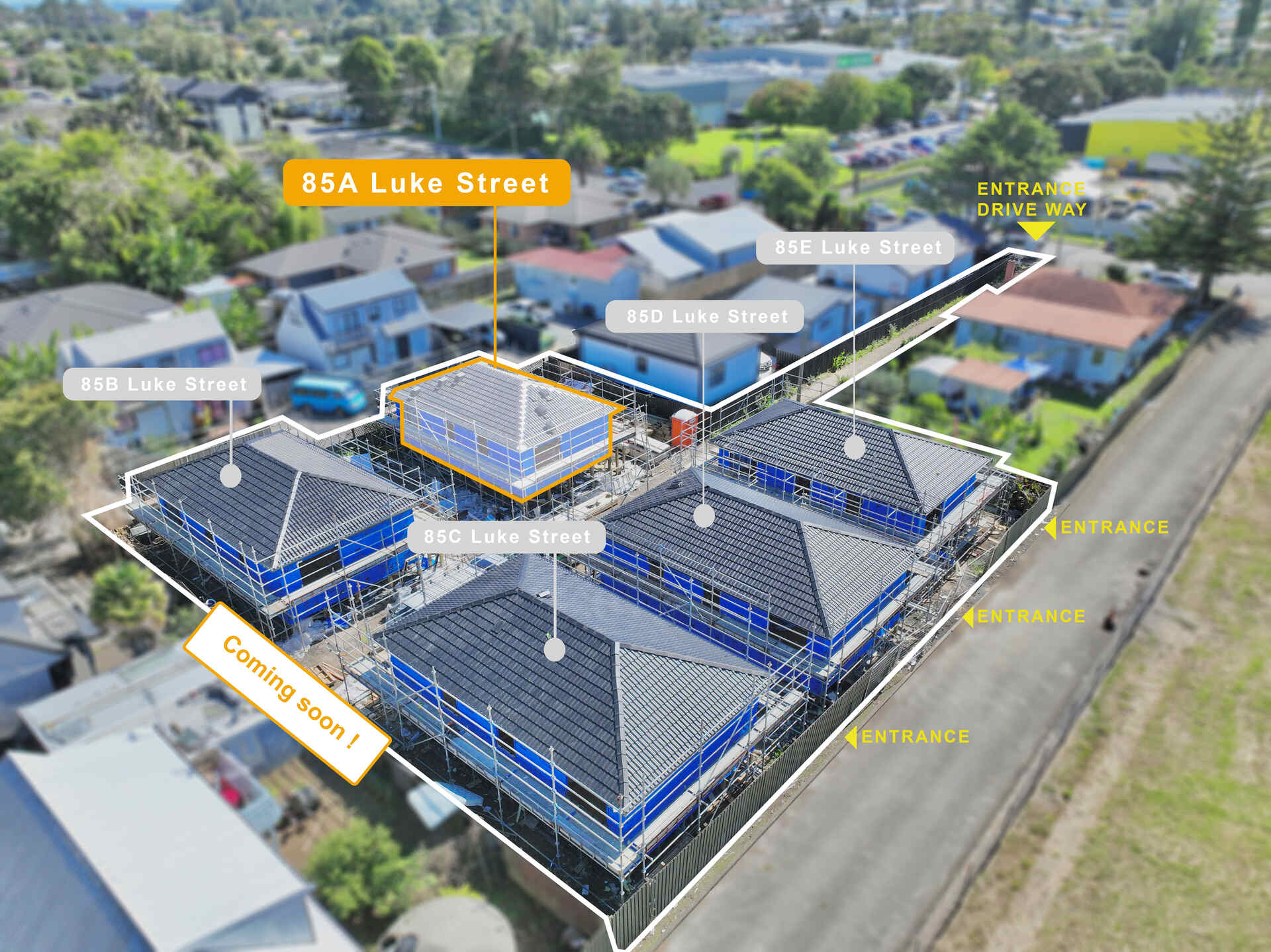 85A/85B/85C/85D/85E Luke Street, Ōtāhuhu, Auckland 1062 - MJ Home
